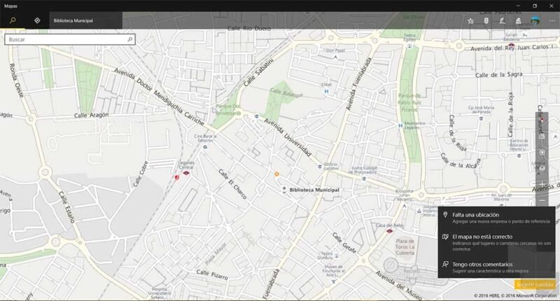 Los Mapas de Windows 10 se actualizan y ya nos permiten sugerir cambios ...