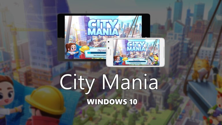City Mania, un nuevo juego para Windows que lanzaría Gameloft