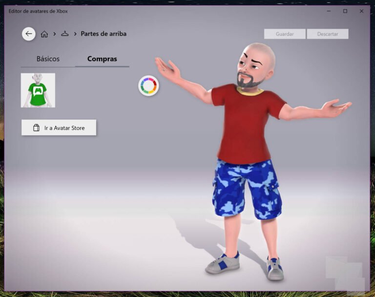 El Editor de Avatares Xbox ya cuenta con su tienda