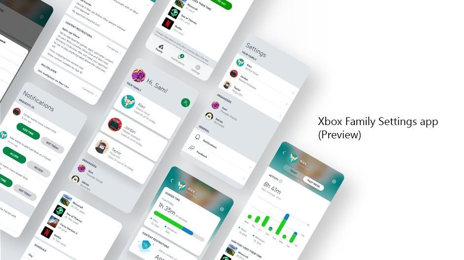Xbox Family Settings, la app de Microsoft para saber cómo y con quien ...